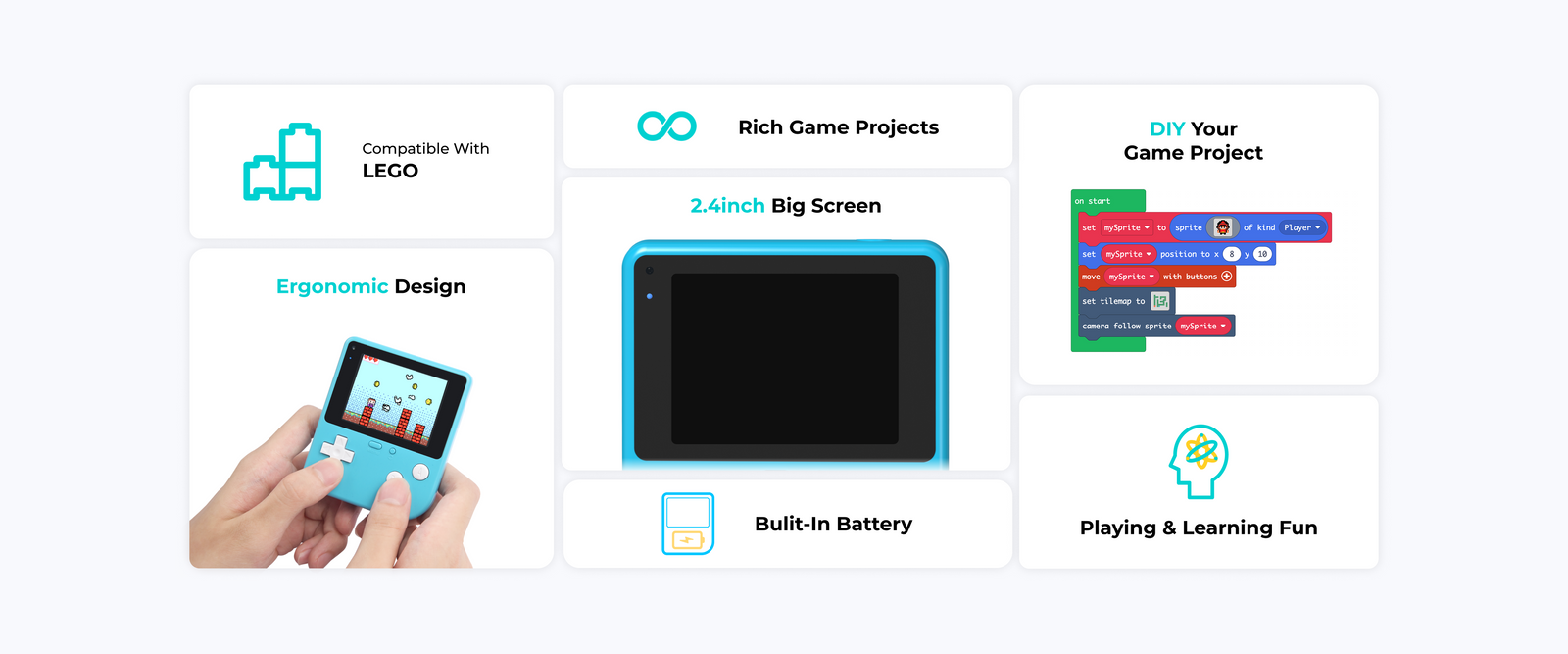 Buy ELECFREAKS Retro Microsoft Makecode Arcade EF08247 Elecfreaks