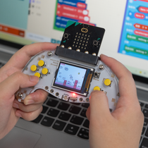 ELECFREAKS Microsoft MakeCode micro bit Arcade, DIY Programmable Game