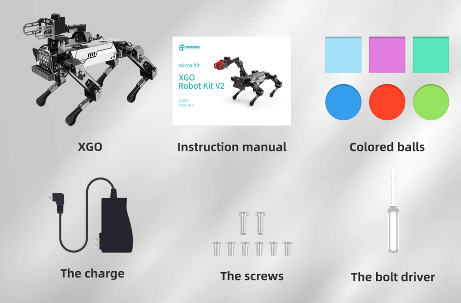 ELECFREAKS XGO Robot Dog Kit V2 - Advanced STEM Learning
